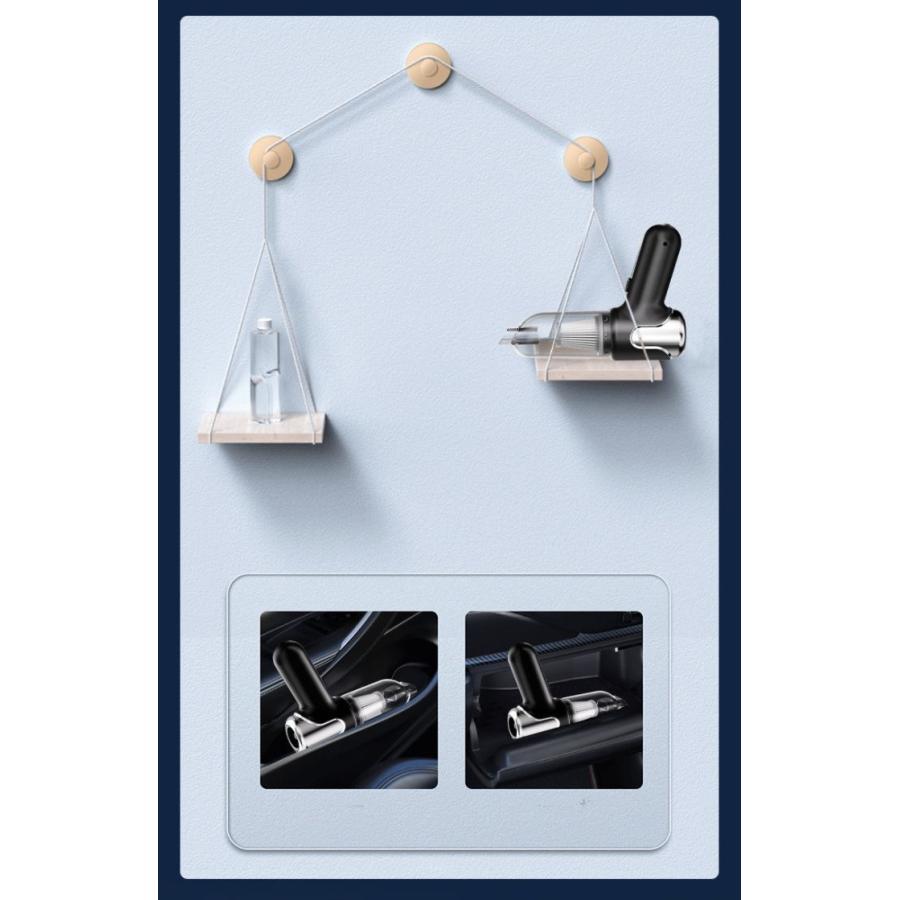 ミニ掃除機 コードレス小型機 超強力吸引力20,000Pa ハンディクリーナー 多機能 車用掃除機【吹き飛ぶ/吸い込む/空気入れ/空気抜き】 パワフル 超軽量0.38kg : 豊広ショップ ...