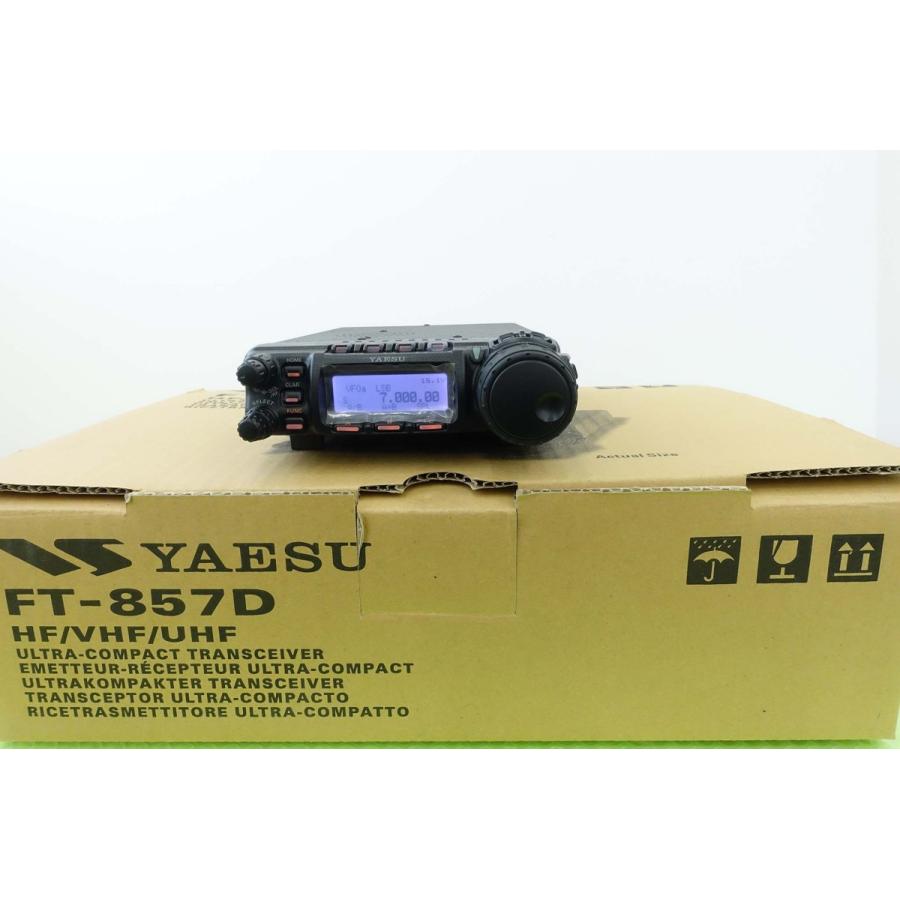 FT-857D【YAESU】HF〜430MHz（オールモード）100W 展示品処分品 現状渡し品 : トヨムラ・太田店 - 通販 - Yahoo!ショッピング