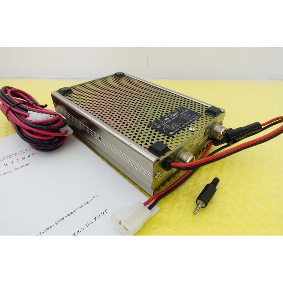 WB-2770VR【WSE】144/430MHz（オールモード)50Wリニアアンプ 中古・現状渡し品 : トヨムラ・太田店 - 通販 - Yahoo!ショッピング