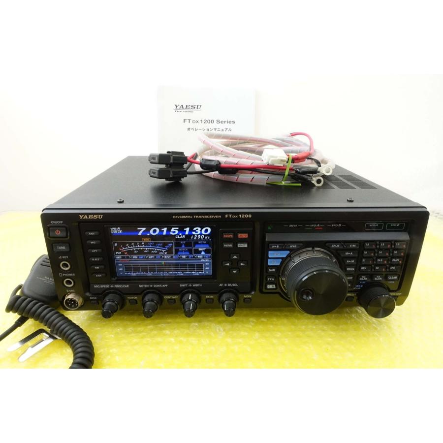 FTDX1200【YAESU】HF/50MHz(オールモード)100W 動作品 FFT-1入り : トヨムラ・太田店 - 通販 - Yahoo ...