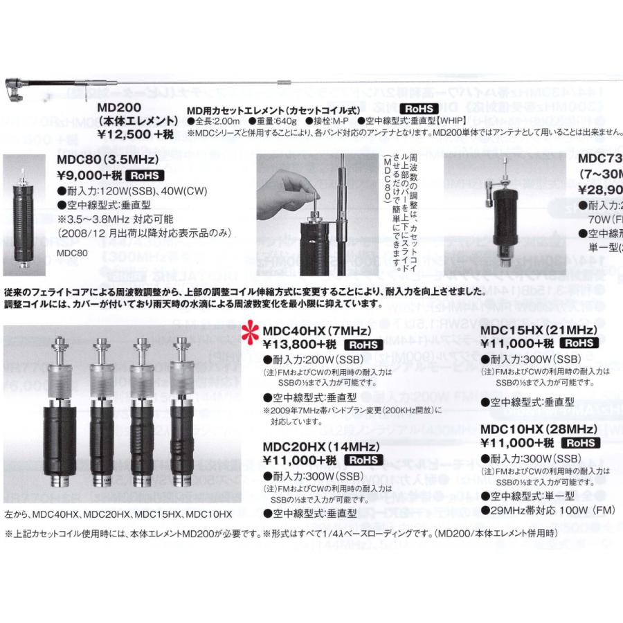 MDC40HX【DIAMOND】MD200用 7MHz カセットコイル 未開封品 :2021-0606-003:トヨムラ・太田店 - 通販 ...