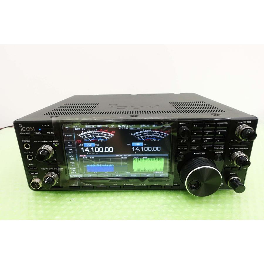 IC-7610【ICOM】HF/50MHz(オールモード)100W 美品 保証期間たっぷり！ : トヨムラ・太田店 - 通販 - Yahoo!ショッピング