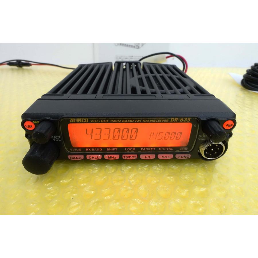 DR-635D【ALINCO】144/430MHz(FM)20W 未使用・現状渡し品 : トヨムラ・太田店 - 通販 - Yahoo!ショッピング