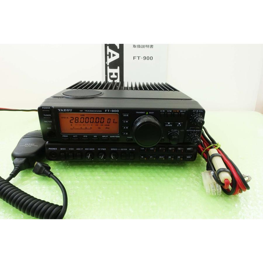 FT-900AT【YAESU】HF(オールモード)100W セパレート6Mケーブル付き 動作・美品 : トヨムラ・太田店 - 通販 - Yahoo!ショッピング