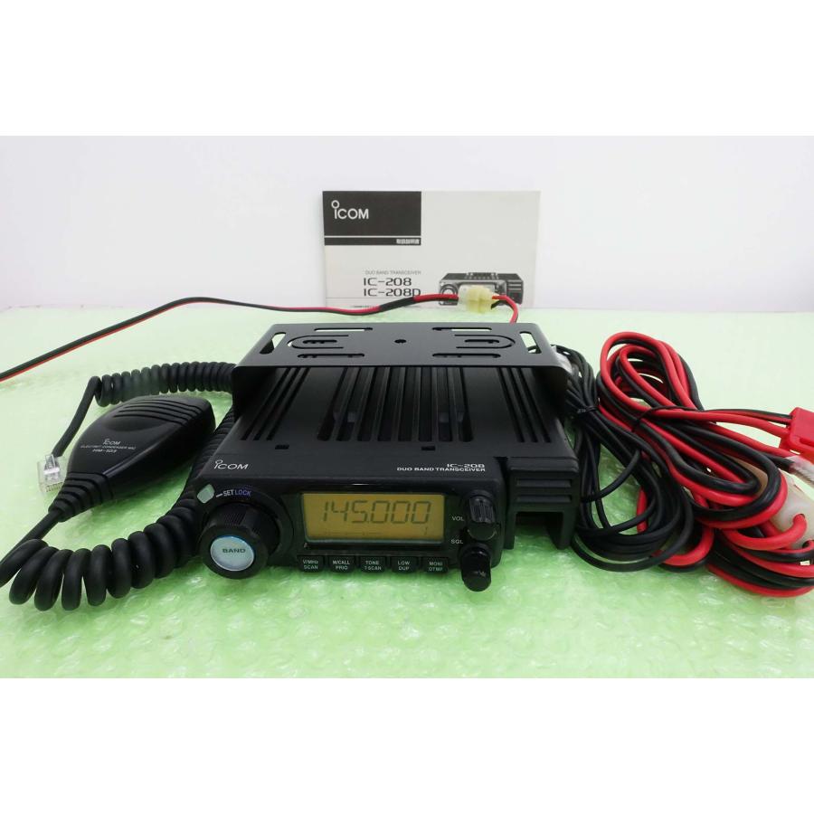 IC-208D【ICOM】144/430MHz(FM)50W 極上品 新スプリアス規制対応 おまけ付き : トヨムラ・太田店 - 通販 - Yahoo!ショッピング