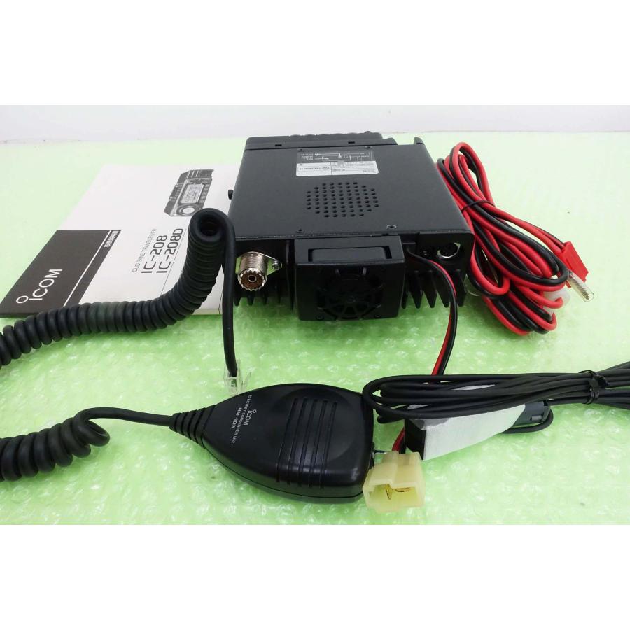 IC-208D【ICOM】144/430MHz(FM)50W 極上品 新スプリアス規制対応 おまけ付き : トヨムラ・太田店 - 通販 - Yahoo!ショッピング