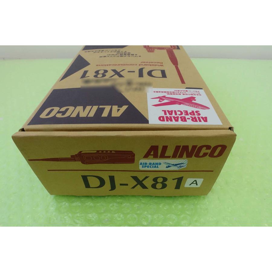 DJ-X81【ALINCO】0.1〜1300MHz ワンセグTV音声・EWS受信対応レシーバー 動作・美品・オマケ付き : トヨムラ・太田店 - 通販 - Yahoo!ショッピング