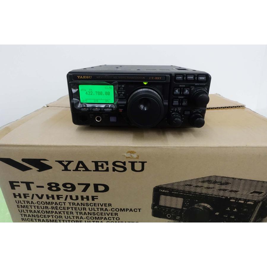 FT-897D【YAESU】HF〜430MHz（オールモード）100W 動作・程度上 現状渡し品 : トヨムラ・太田店 - 通販 ...