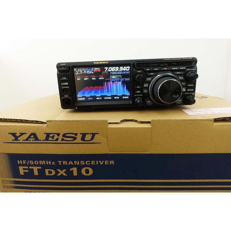 FTDX10【YAESU】HF/50MHz(オールモード)100W 動作・美品 : トヨムラ・太田店 - 通販 - Yahoo!ショッピング