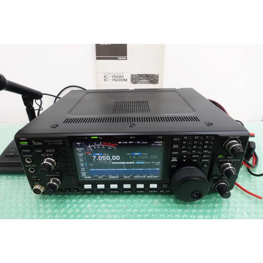 IC-7600【ICOM】HF/50MHz(オールモード)100W 動作・美品 新技適対応 : トヨムラ・太田店 - 通販 - Yahoo ...