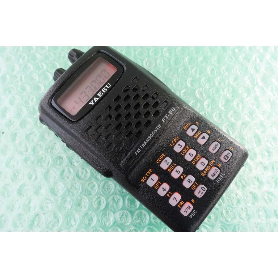 FT-60【YAESU】144/430MHz(FM)Max 5W 動作確認済み 付属品有り : トヨムラ・太田店 - 通販 - Yahoo!ショッピング