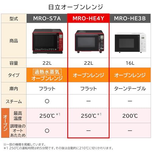 日立(HITACHI) カウンタートップ 電子レンジ オーブンレンジ 22L 一人暮らし シンプル操作 MRO-HE4Y R レッド : 豊岡商会 - 通販 - Yahoo!ショッピング