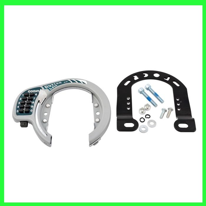 GORIN(ゴリン) GR-523 プッシュ式リング錠 カンチ止 スポーツ自転車後ボタン式サークルロック ブラック 店頭受取可能商品 全国一律送料￥600- : ToyoRin-Yahoo!店 ...