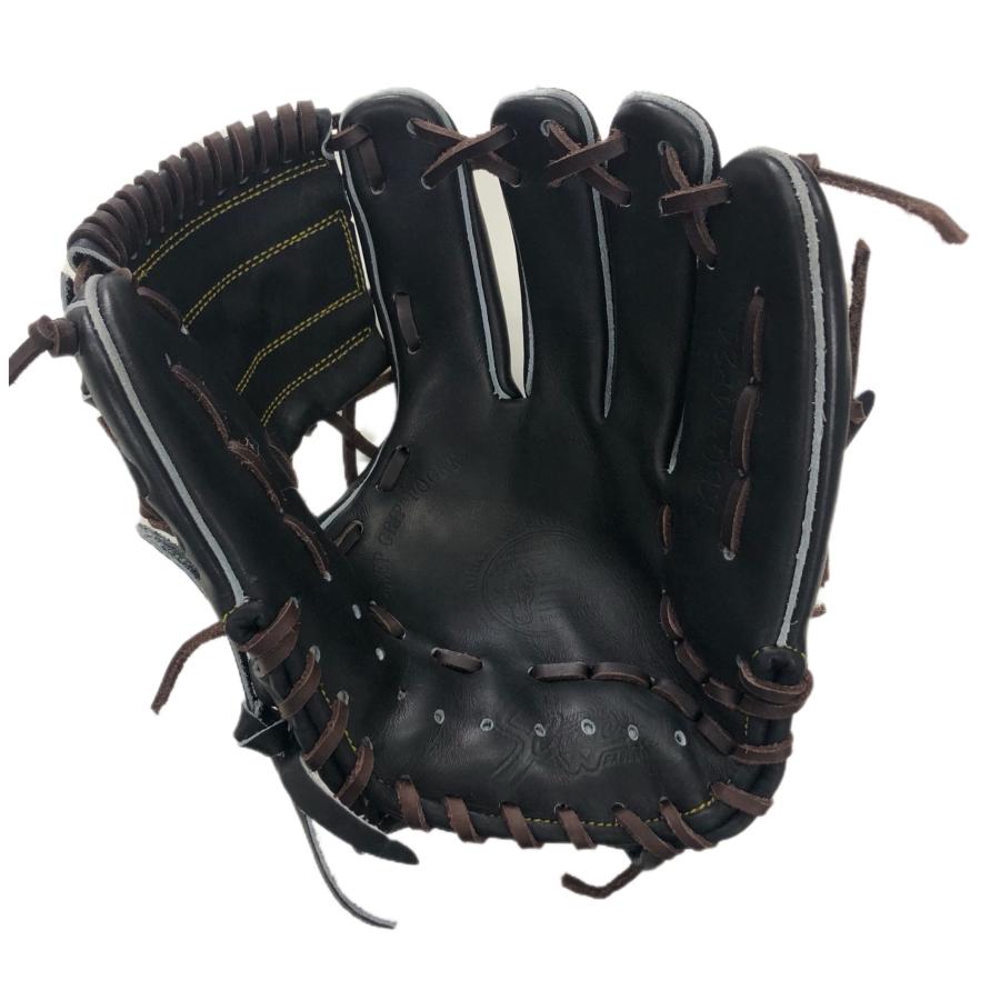 久保田スラッガー 久保田スラッガー 限定 硬式グローブ 右投げ用 KSG-MP24 ブラック×バーガンディ紐 セカンド・ショート・サード用 湯もみ型付け・ラベル交換済み : 豊田 アサヒ ...