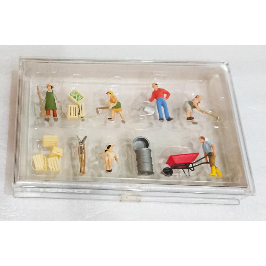 プライザー10046 農園で働く人々 Preiser 1/87スケール : トイパラストアYahoo!店 - 通販 - Yahoo!ショッピング