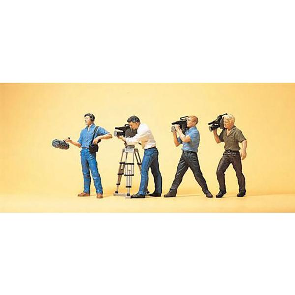 プライザー 10421 映画、テレビの撮影クルー Preiser 1/87スケール : トイパラストアYahoo!店 - 通販 - Yahoo ...