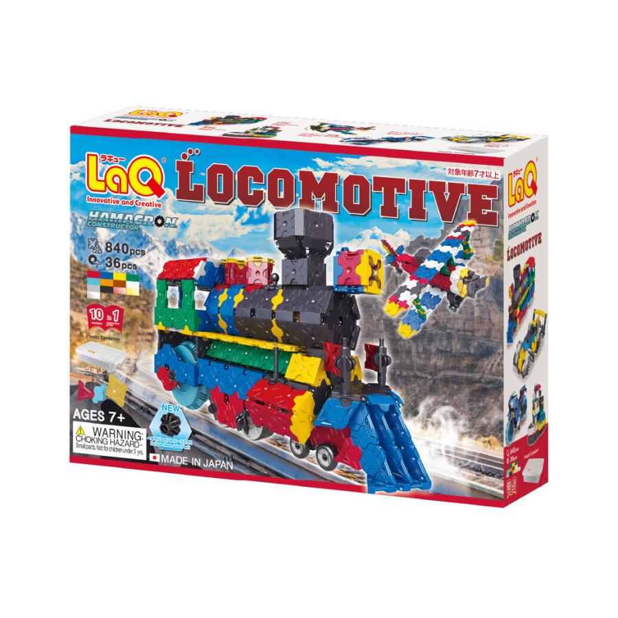 LaQ LaQ＜ラキュー＞ ハマクロンコンストラクター 機関車 : トイズかめた ヤフー店 - 通販 - Yahoo!ショッピング