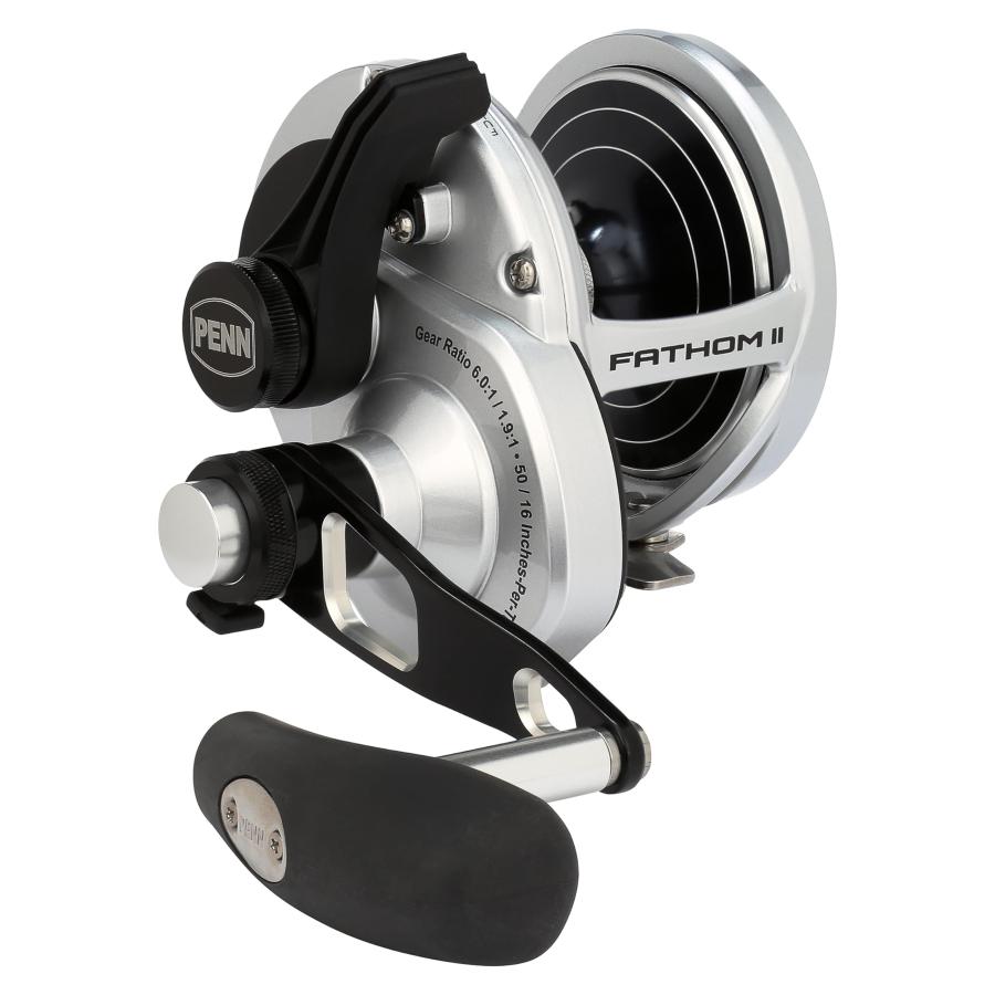 Penn Fathom II Lever Drag 2 Speed - 40NLD2 CV Reel Box : ワールドプラス1号店 ...