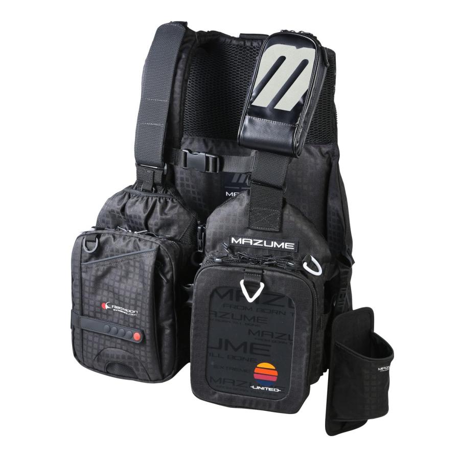 mazume レッドムーンライフジャケットIX MZLJ-827 ブラック : ワールドプラス1号店 - 通販 - Yahoo!ショッピング