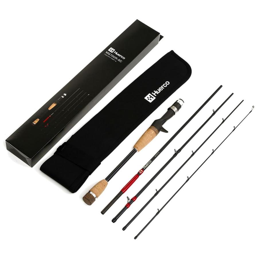 Huerco フィッシングロッド MG700R-5C / ベイトモデル 5pcs : ワールドプラス1号店 - 通販 - Yahoo!ショッピング