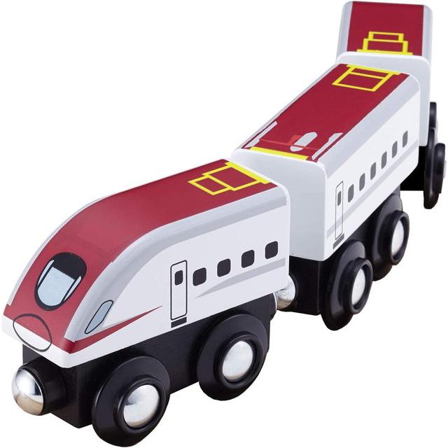 moku TRAIN E6系新幹線こまち 3両セット 木製玩具 木製おもちゃ 木製レール : トイスタジアム GOODバリュー! - 通販 - Yahoo!ショッピング