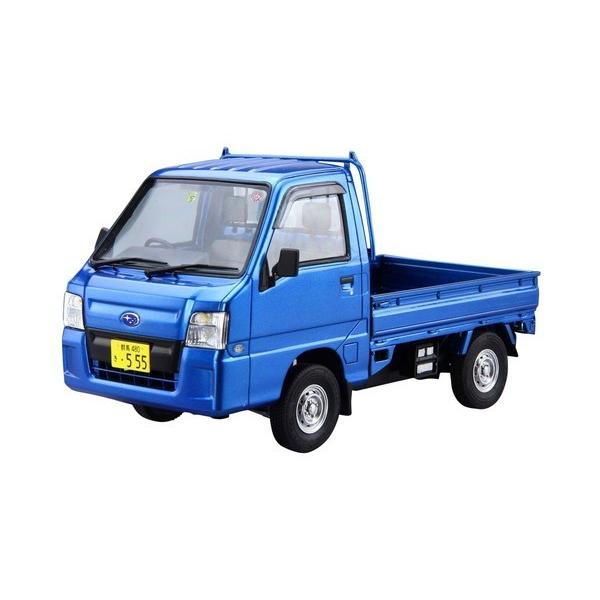 アオシマ 1/24 ザ・モデルカー No.004 スバル TT2 サンバートラック WRブルーリミテッド '11 プラモデル : トイ ...