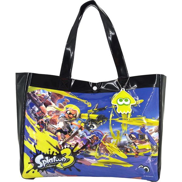 スプラトゥーン3 ビーチバッグ トートバッグ プールバッグ SPT-1041 PVCマスコットが付き : トイスタジアム GOODバリュー! - 通販 - Yahoo!ショッピング