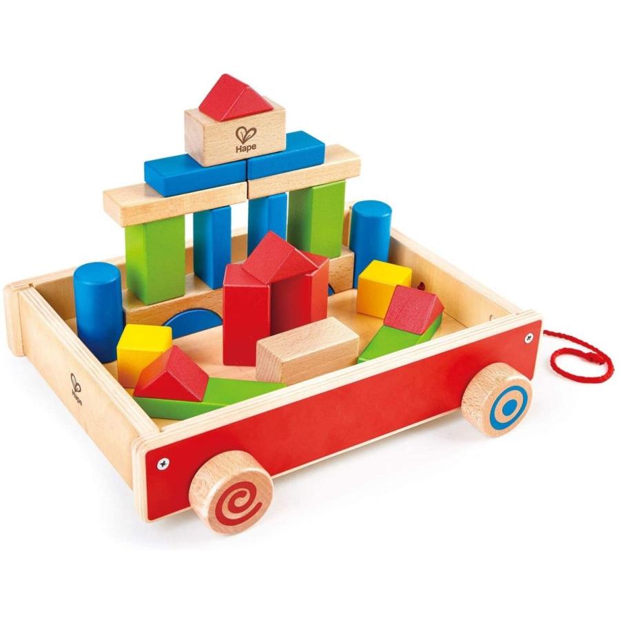 ★【おまけつき：プラス5ピース】 Hape(ハペ) 木のおもちゃ はこべるつみ木 E8273 対象年齢1歳から 積み木 送料無料 : トイスタジアムYahoo!店 - 通販 - Yahoo ...