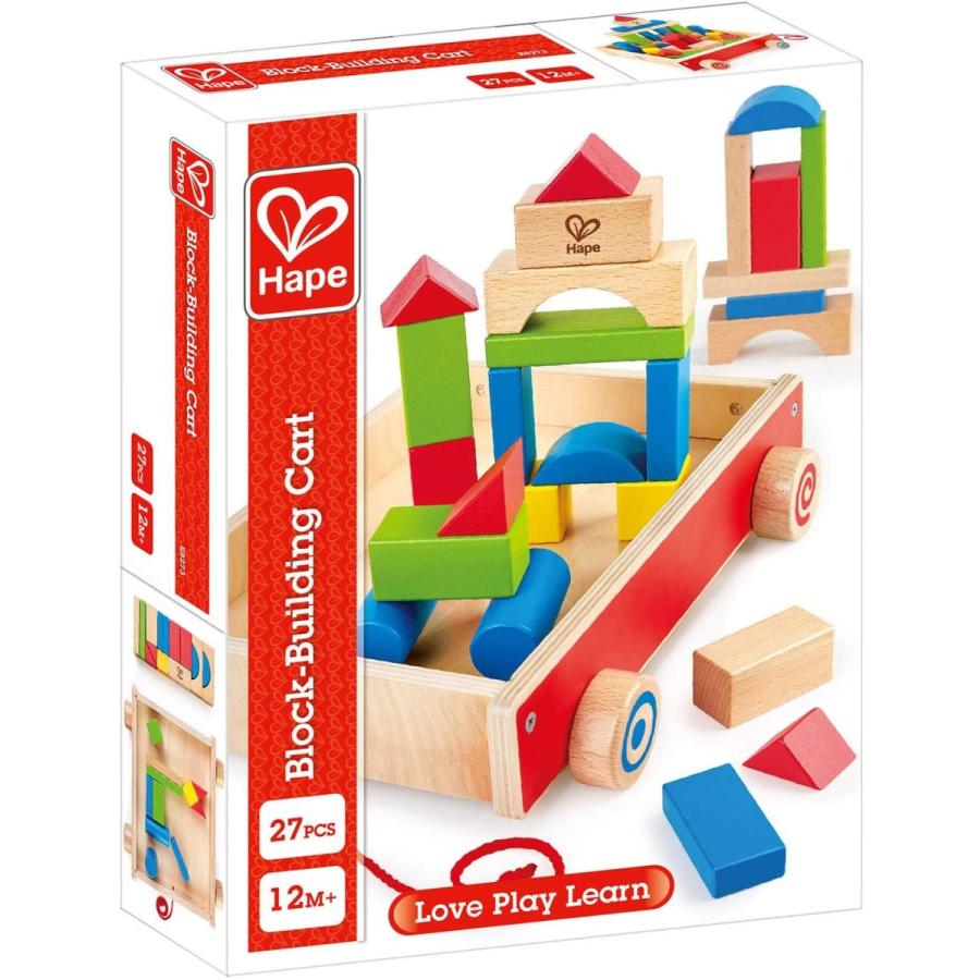 ★【おまけつき：プラス5ピース】 Hape(ハペ) 木のおもちゃ はこべるつみ木 E8273 対象年齢1歳から 積み木 送料無料 : トイスタジアムYahoo!店 - 通販 - Yahoo ...