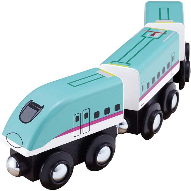 moku TRAIN E5系新幹線はやぶさ 3両セット 木製玩具 木製おもちゃ 木製レール 送料無料 : トイスタジアムYahoo!店 - 通販 - Yahoo!ショッピング