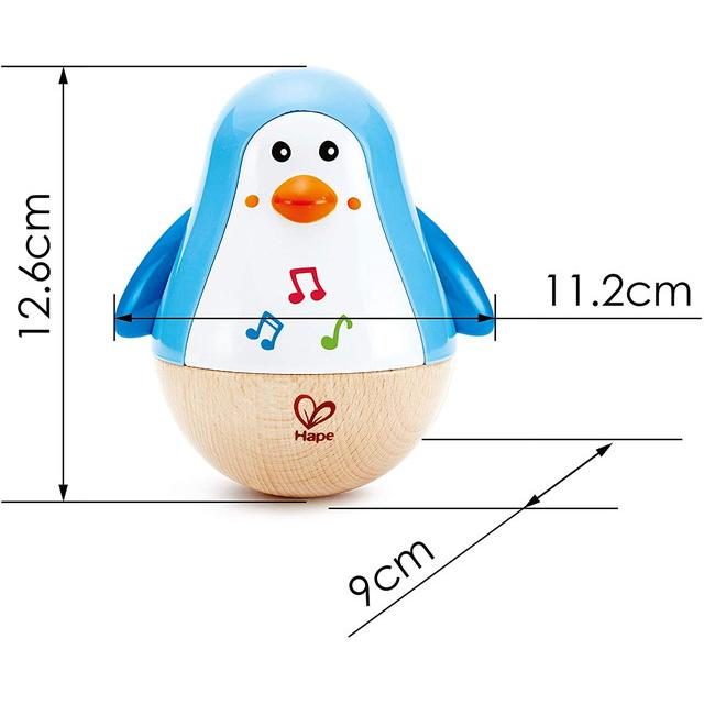 木のおもちゃ おきあがりペンギン E0331A 対象年齢6ヵ月から 送料無料 : トイスタジアムYahoo!店 - 通販 - Yahoo!ショッピング