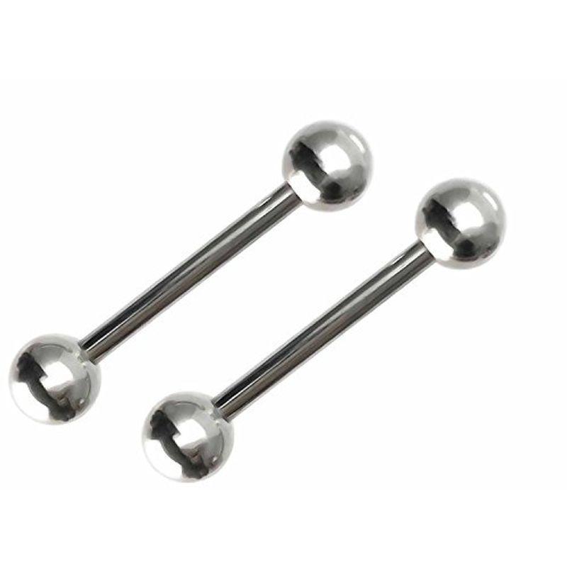 five ships ロング ストレート バーベル ボディピアス シルバー 2個セット 14G GT71 (2# 1.6mm 14mm 5m :20220430090521-01488:toy ...