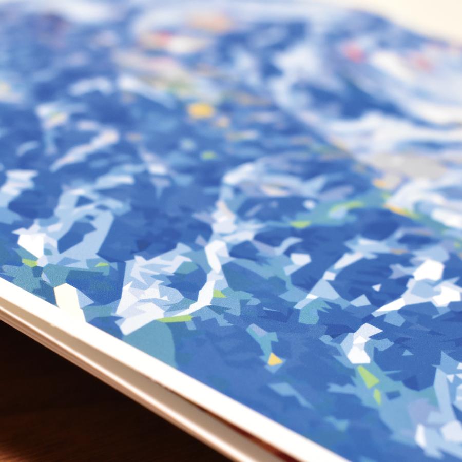 蝶が岳 ポスター A4 イラスト 山 登山 アウトドア 額なし : TozanBASE - 通販 - Yahoo!ショッピング