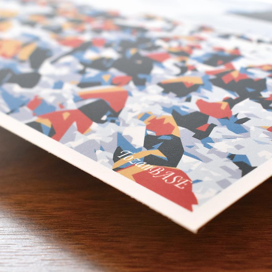 涸沢カール 冬 ポスター A4 イラスト 山 登山 アウトドア 額なし : TozanBASE - 通販 - Yahoo!ショッピング