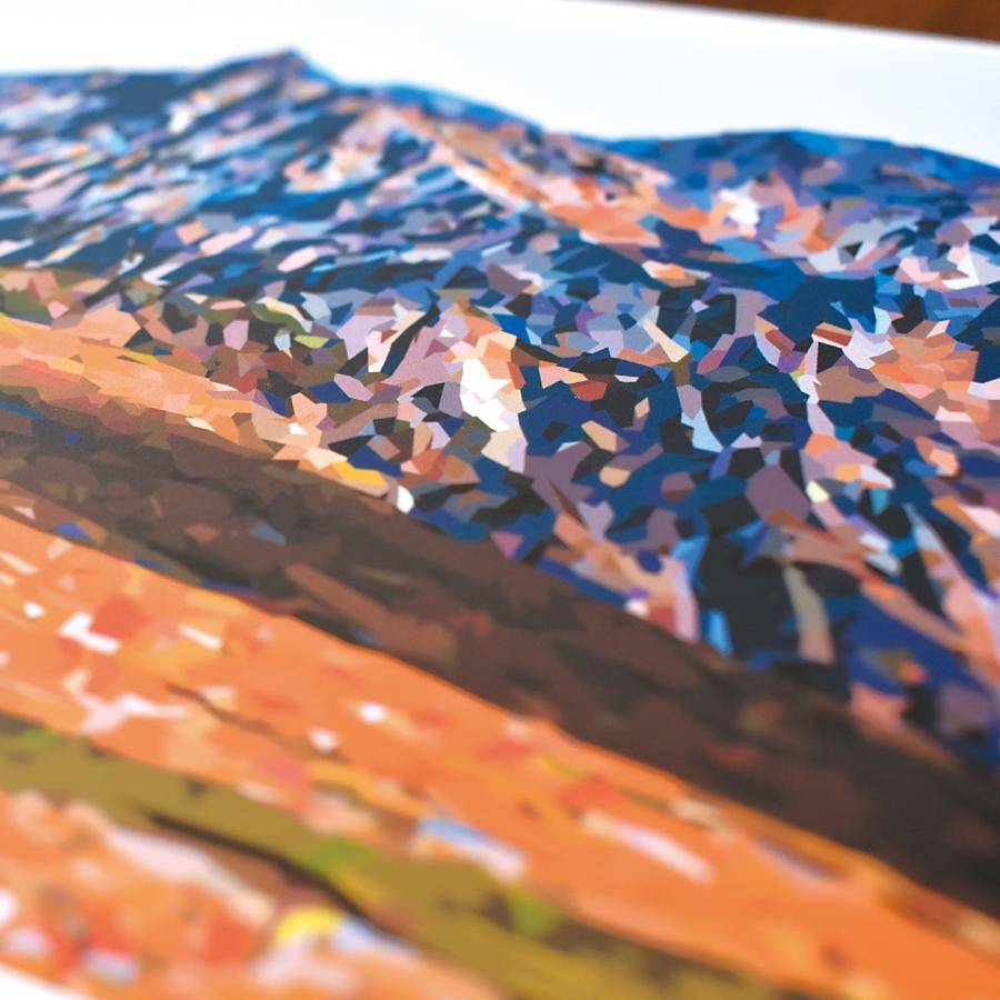 双六岳 ポスター A4 イラスト 山 登山 アウトドア 額なし : TozanBASE - 通販 - Yahoo!ショッピング
