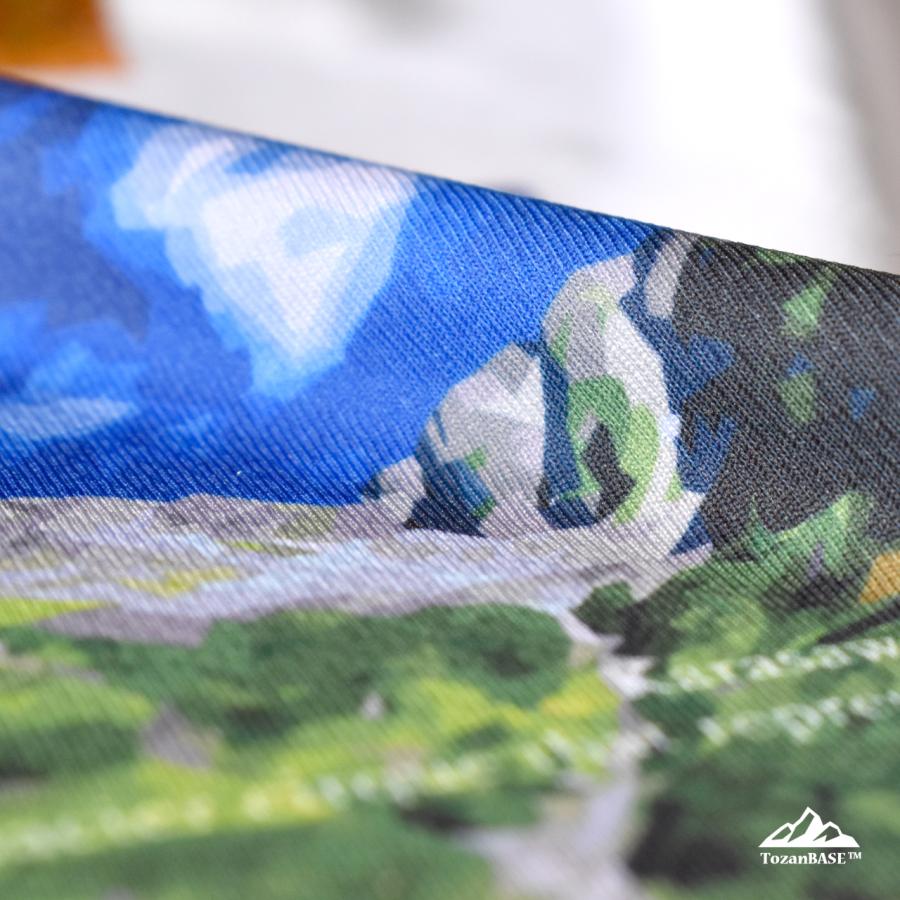 涸沢カール 夏 Tシャツ ホワイト ドライ 吸水速乾 山 登山 : TozanBASE - 通販 - Yahoo!ショッピング