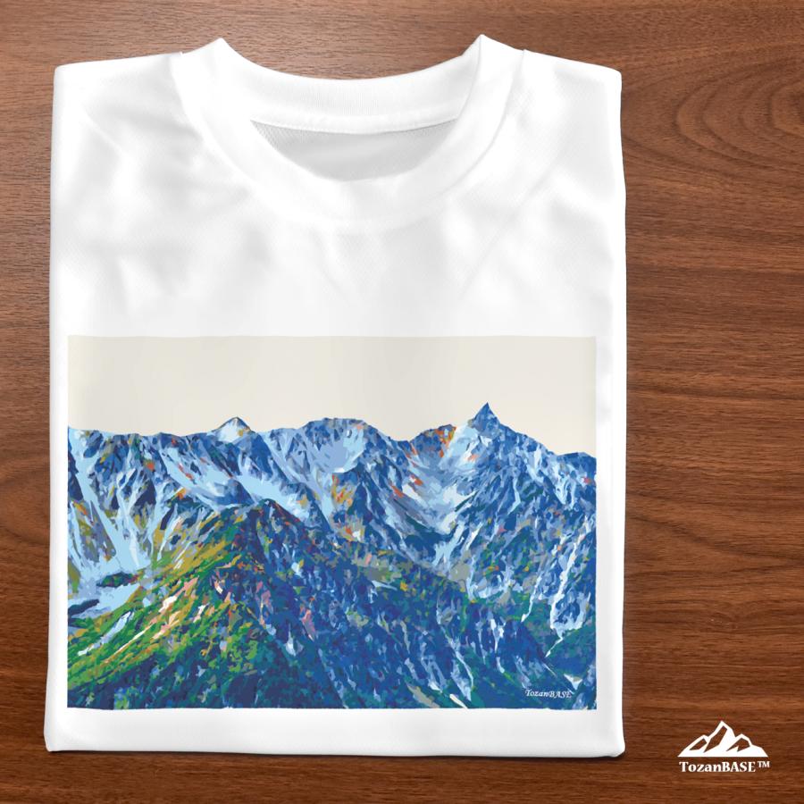 蝶が岳 長袖Tシャツ ホワイト ドライ 吸水速乾 山 登山 : TozanBASE - 通販 - Yahoo!ショッピング