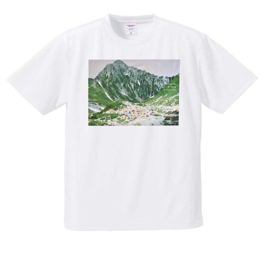 剱岳 Tシャツ ホワイト ドライ 吸水速乾 山 登山 : TozanBASE - 通販 - Yahoo!ショッピング