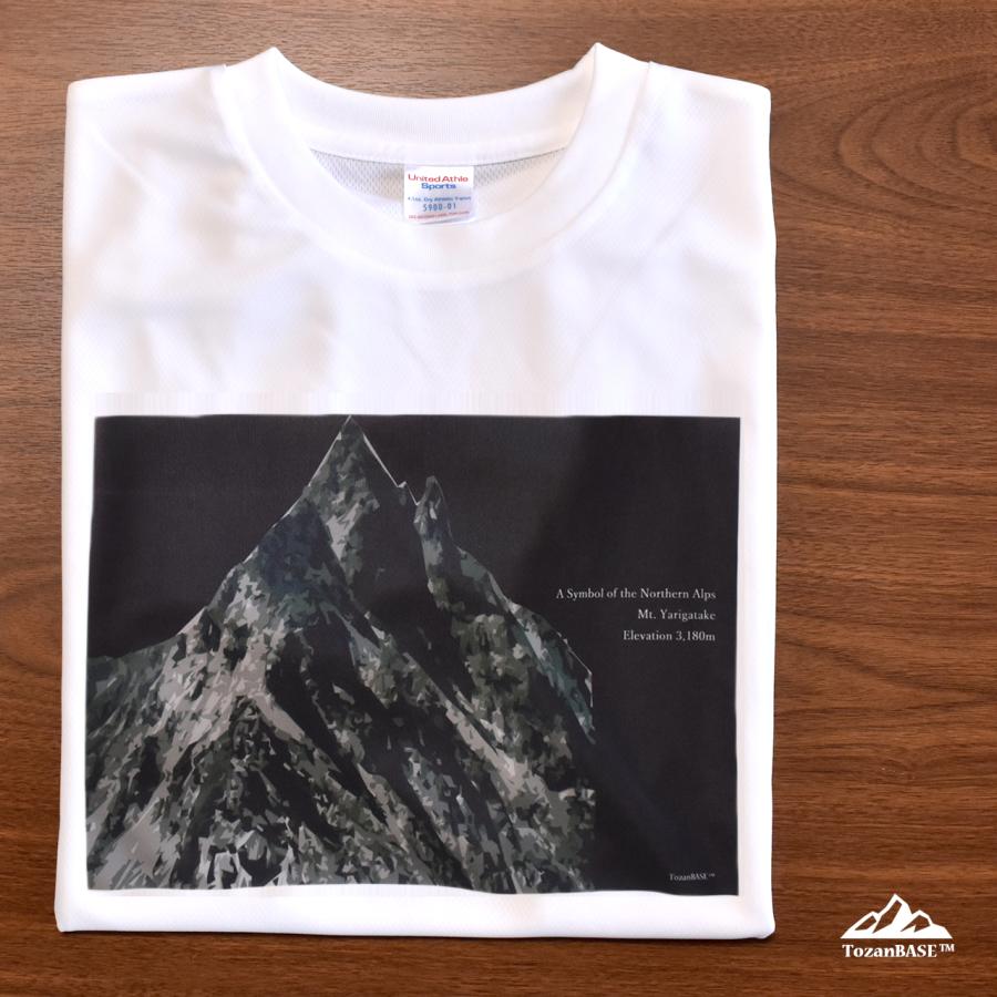 槍ヶ岳 Tシャツ ホワイト ブラック ドライ 吸水速乾 山 登山 迷彩 カモフラージュ柄 : TozanBASE - 通販 - Yahoo ...