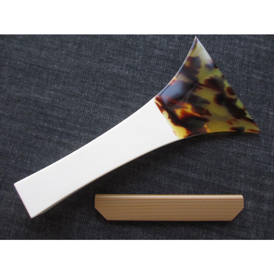 津軽三味線バチ べっ甲調三味線撥 ネオ甲撥 35 :nKASIX01-035:TPmusic ヤフー店 - 通販 - Yahoo!ショッピング