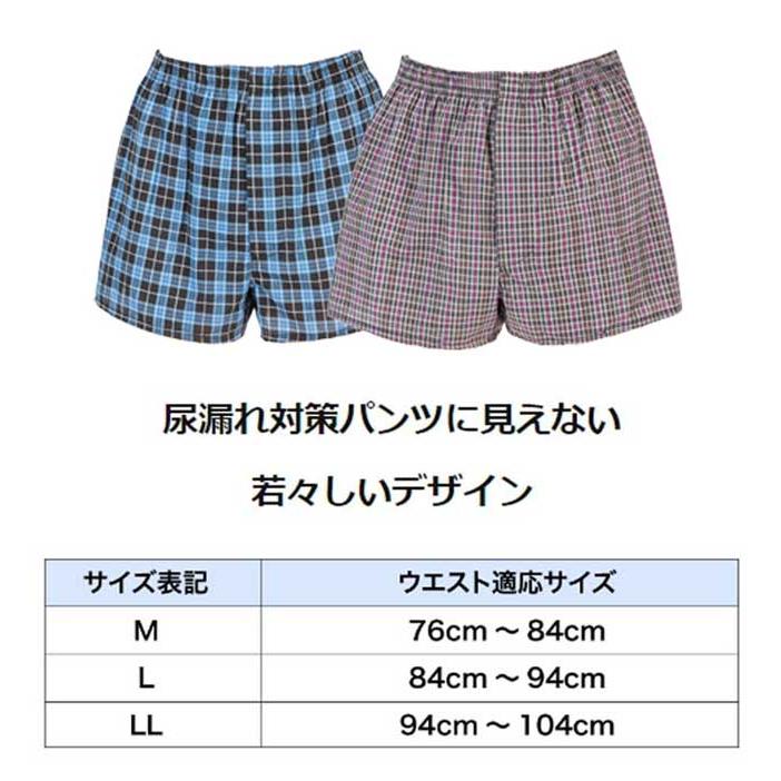 ファミラ さわやか安心トランクス サイドガードプラス 2色7枚組 （ブルー系4枚×ピンク系3枚）洗剤JOE30g×2個特典付 軽失禁タイプ 失禁パンツ : トライコレクション - 通販 ...