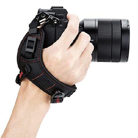 JJC Deluxe Mirrorless Camera Hand Grip Strap for Canon EOS R8 R6 II R5 ...