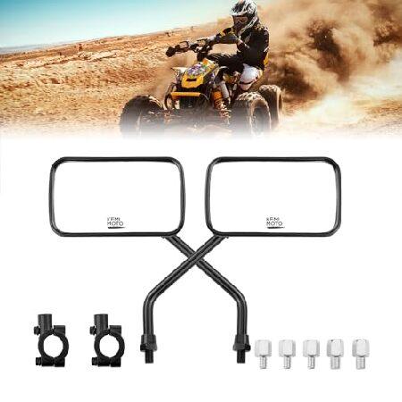KEMIMOTO ATV Mirrors 8MM10MM Motorcycle Mirrors Side Rearview Mirrors ...