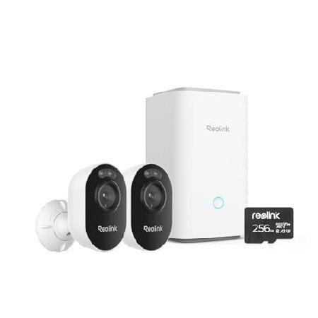 Reolink Home Hub with 2X Lumus, All-in-One Security Camera System, 2K ...