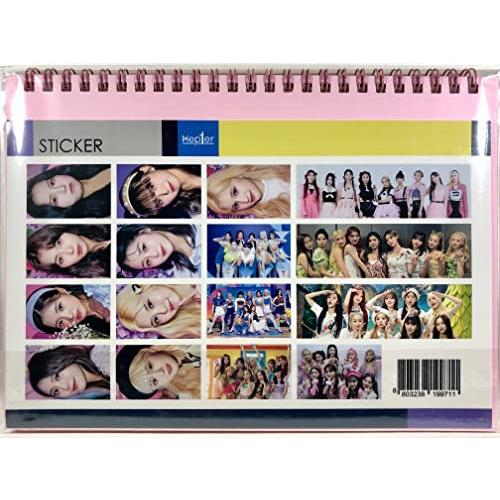 Kep1er ケプラー グッズ ／ 2023年 - 2024年 2年分 卓上 カレンダー + ステッカー 1枚セット [TradePlace K-POP 韓国製] : TradePlace ...