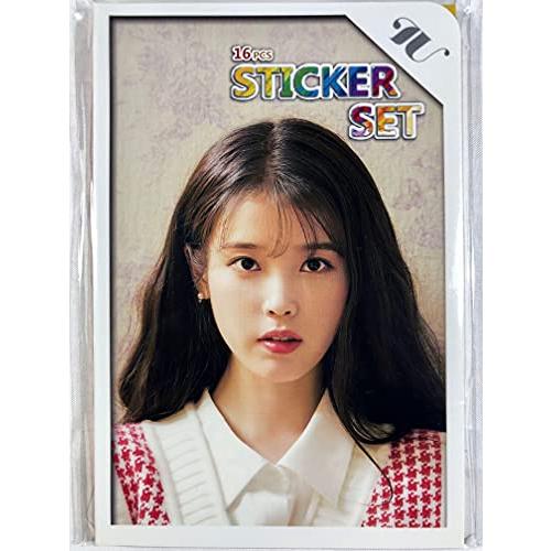 IU アイユー グッズ ／ フォト ステッカー 16シート (シール 87枚)セット [TradePlace K-POP 韓国製 ...