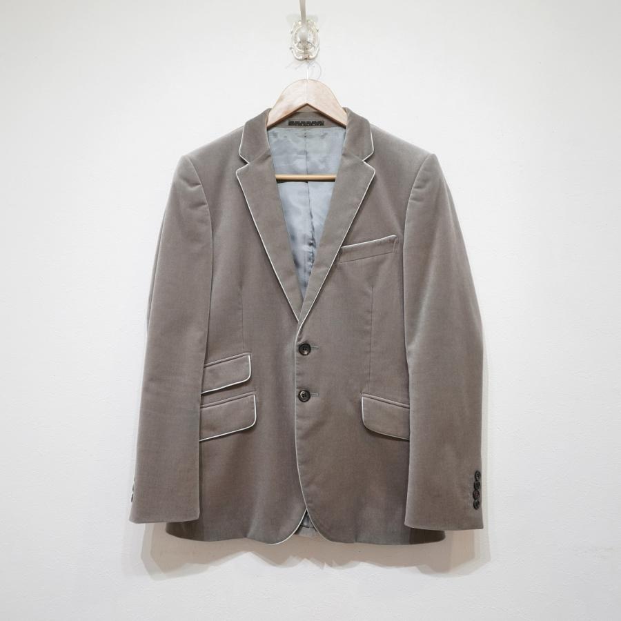 Paul Smith（ポール・スミス） (M) メンズ ベロア テーラードジャケット pp-sl-36615 グレー系 日本製 I2-44 : tradestyle - 通販 - Yahoo ...