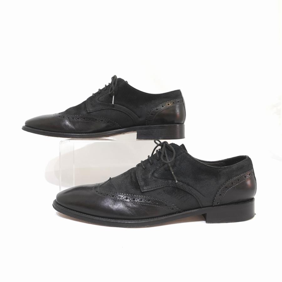 Franco lione (41) ウイングチップ スエードコンビ フランコ Franco lione (41) ウイングチップ スエードコンビ フランコ