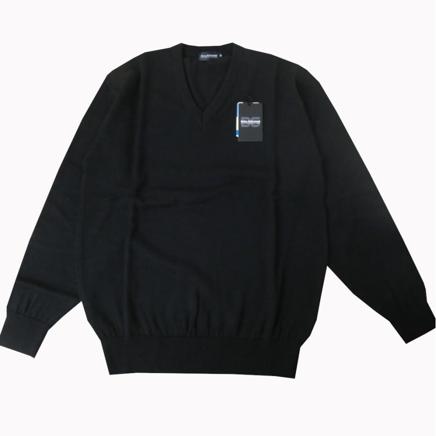 BON GIOVANE（ボンジョバネ）のVネックセーター 黒 ブラック 0315 : TRAD HOUSE FUKIYA - 通販 - Yahoo!ショッピング