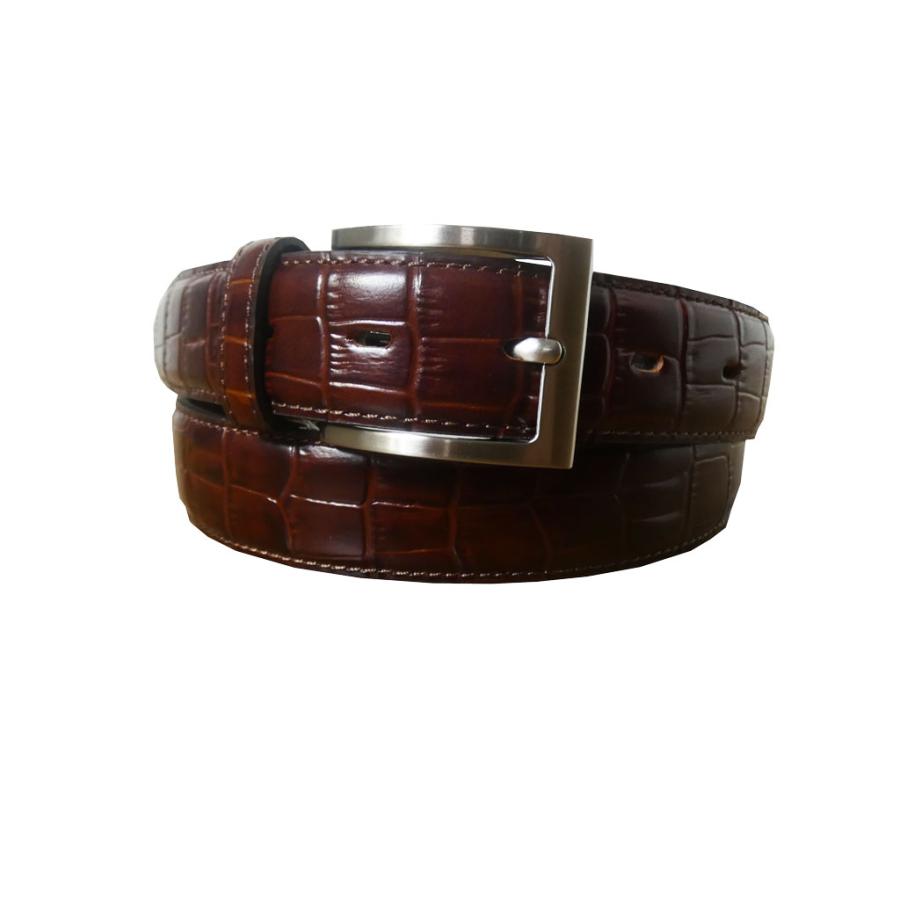 KIETH メンズ 型押しベルト ブラウン系 フリーサイズ 8336 : TRAD HOUSE FUKIYA - 通販 - Yahoo!ショッピング